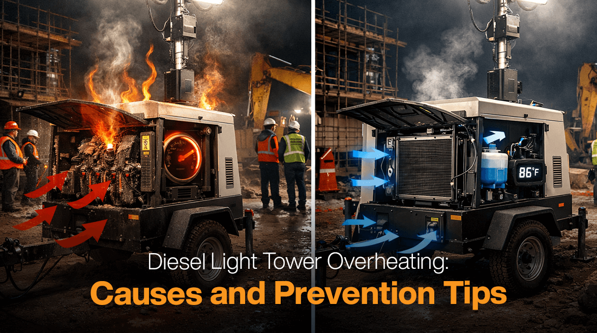 Diesel Light Tower Overheating: Causes and Prevention Tips